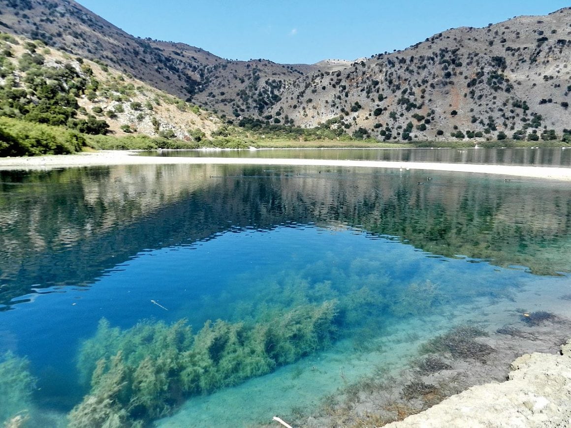 Lake Kournas by Tanya Dedyukhina Wikimedia Commons - Earth Buddies
