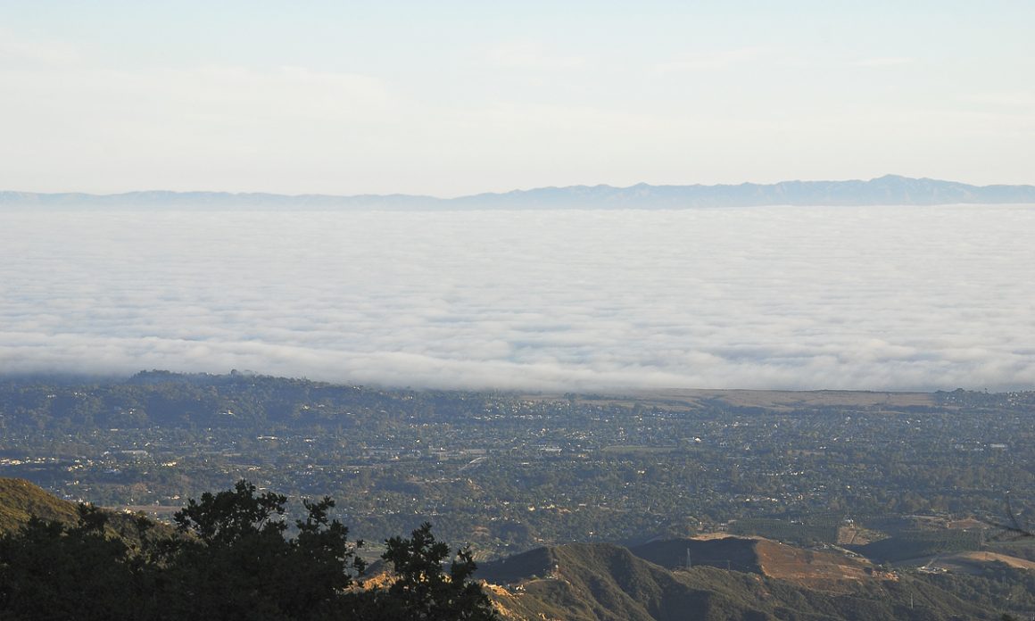 Coastal Fog over the Pacific Ocean. Photo by Damian Gadal Wikimedia ...