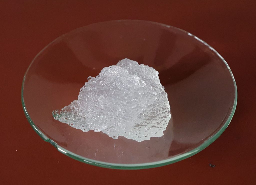 a type of hydrogel called superabsorber hydrogel. Work by Petra ...