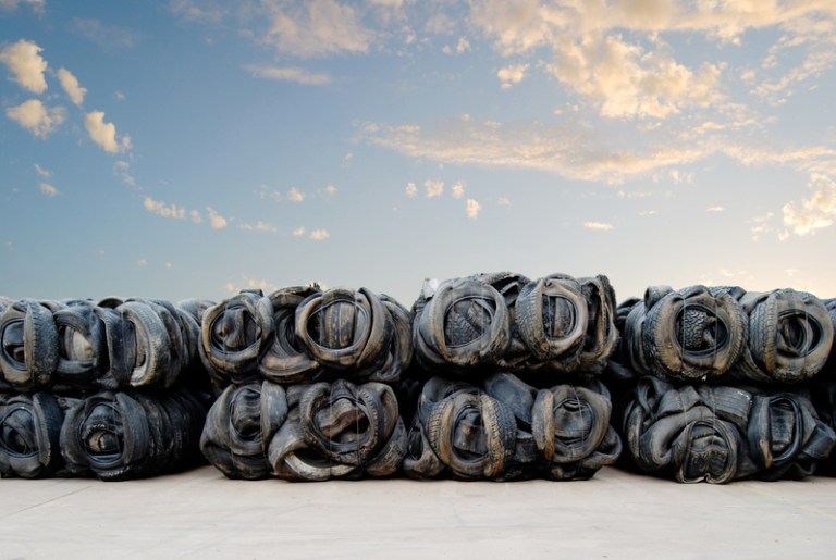 Kuwait Is Giving New Life to the Biggest Tyres Graveyard