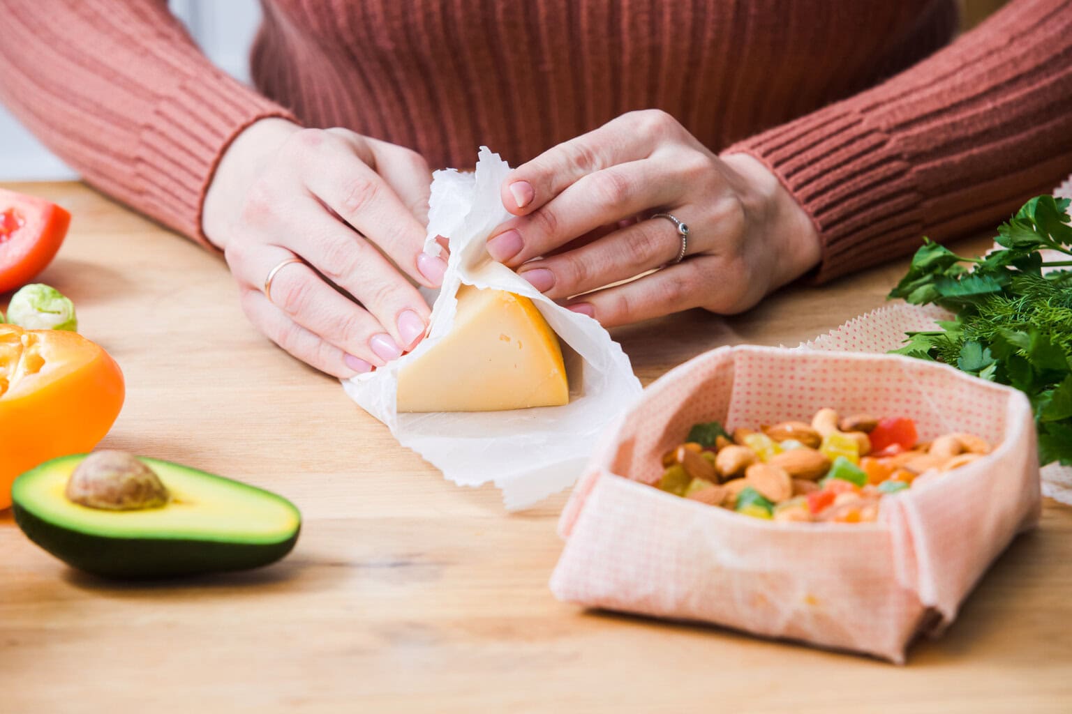 Ecological reusable wrapping for healthy and fresh food - Earth Buddies